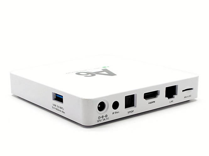 Openbox А6 4K IPTV White Smart TV (смарт тв) Android приставка, цена 2200 грн — Prom.ua (ID ...