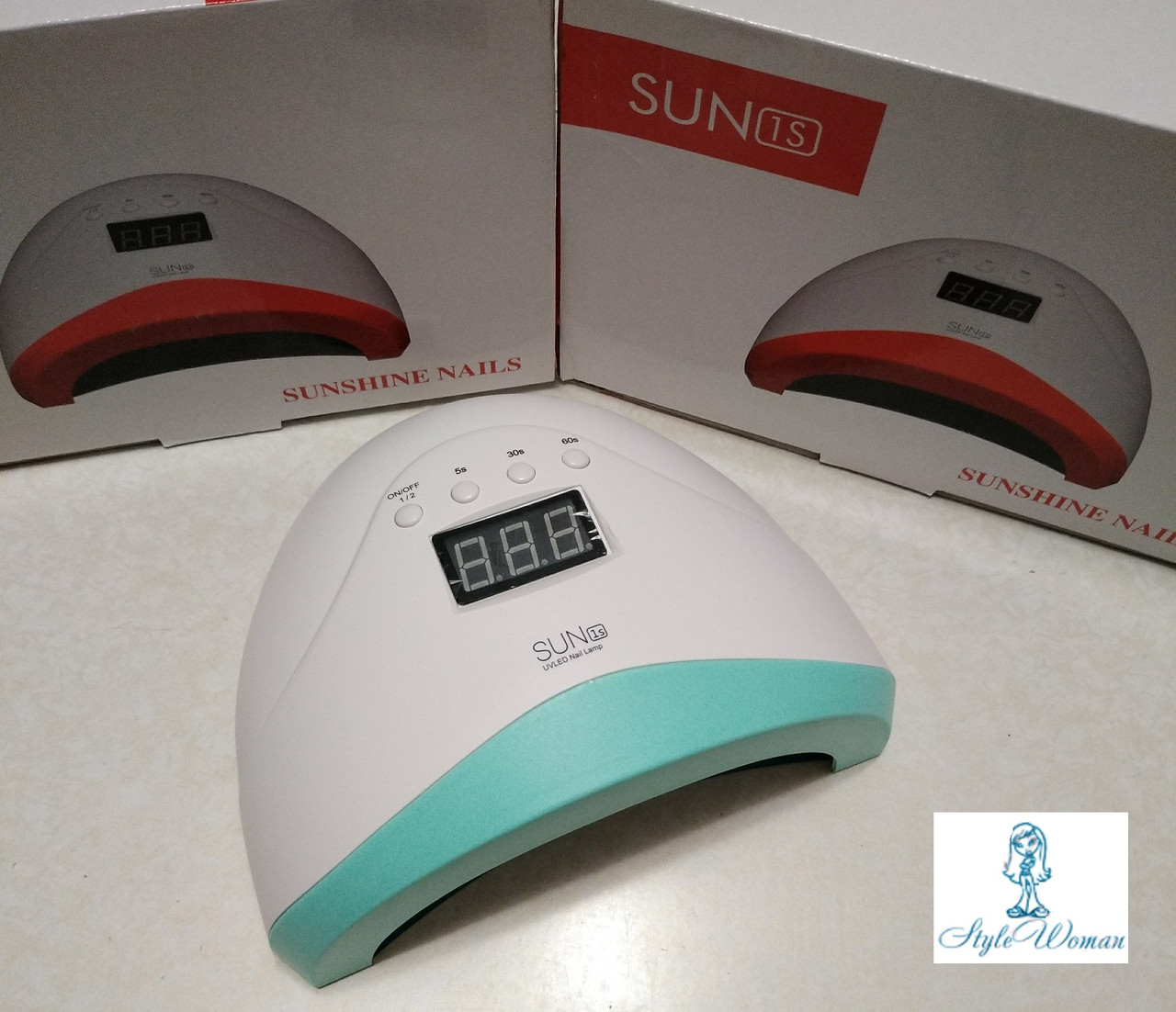 SUNUV LED Лампа Сан Ван 48W Sun 1S профессиональная лампа для сушки ...