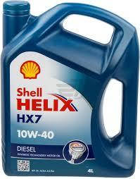 Купити SHELL Helix Diesel HX7 SAE 10W-40 CF 5L Масло моторне, ціна 960 ...