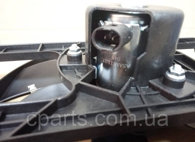 Вентилятор радиатора Dacia Solenza без А/С (Asam 30444)(среднее ...