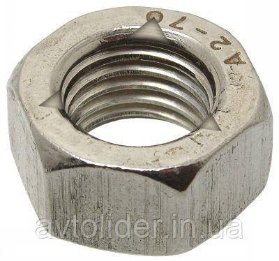 DIN 980 (ISO 7042) - гайка самоконтрящаяся, нержавеющая сталь А2 (AISI ...