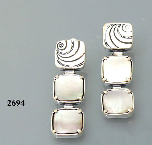 Серьги из серебра с перламутром. - купить по лучшей цене в Харькове от ...