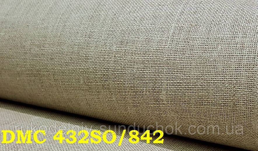 Купити Льон рівномірного переплетення DMC DM432SO/842 50*35 см, ціна ...