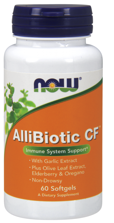 Купить Now AlliBiotic CF 60 softgels в Киеве и Украине