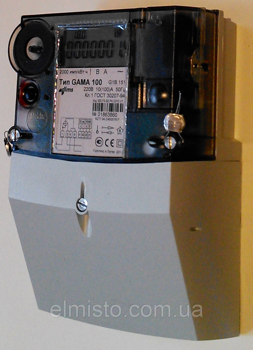 Електролічильник GAMA 100 тип G1B 154.220. F3.B2.P4.C310.v1 5100А ...