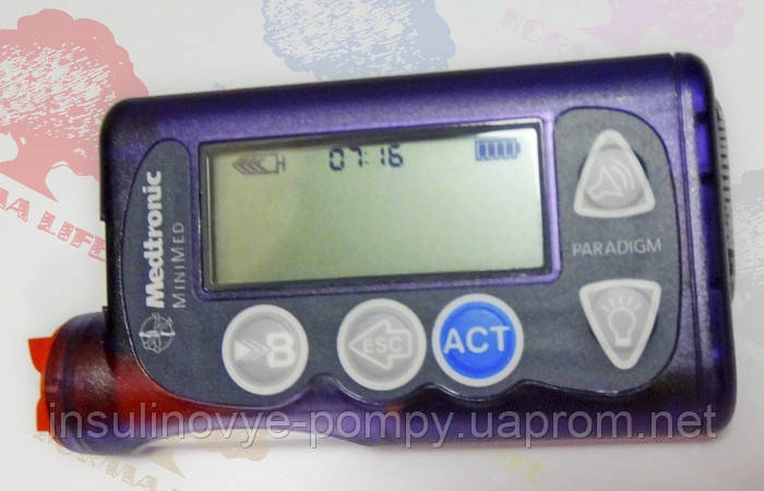 Інсулінова помпа Paradigm ММТ-722, Medtronic MiniMed (ID#1368249675 ...