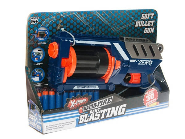 Купить Бластер с поролоновыми пулями, цена 435 ₴ — Prom.ua (ID#793734420)
