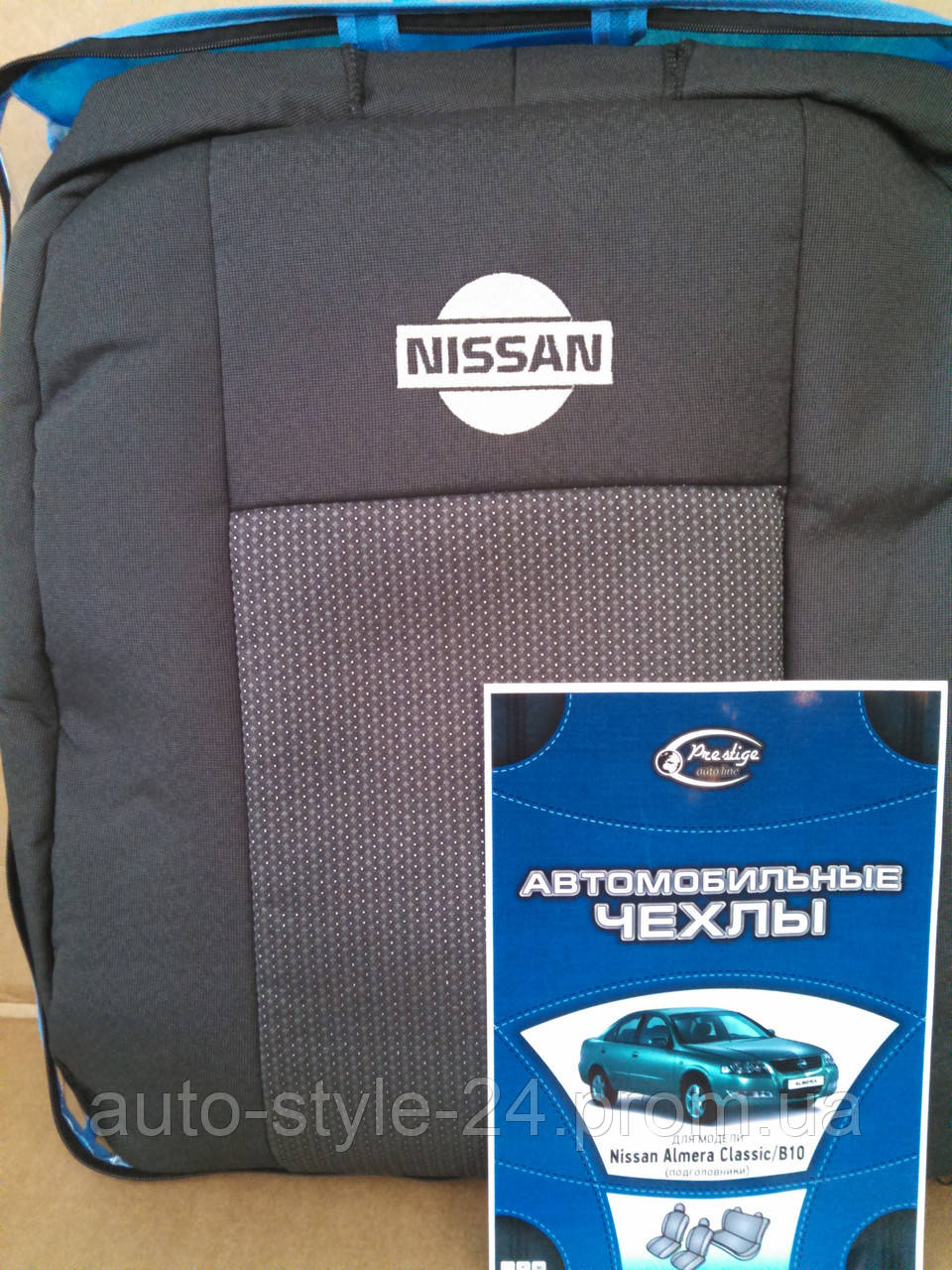 Чехлы Модельные Nissan Almera Classic (B10) (сзади Подголовники ...