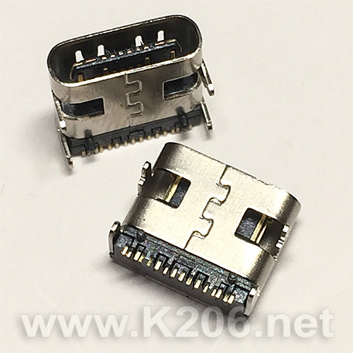 Купити USB TYPEC-15 (SMD) Гніздо USB C (Type C) (SMD), ціна 21.12 грн ...