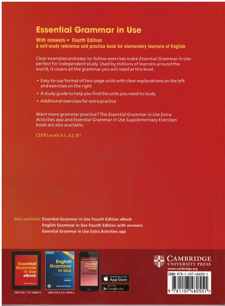 Essential Grammar in Use 4th Edition with answers (з відповідями), цена ...