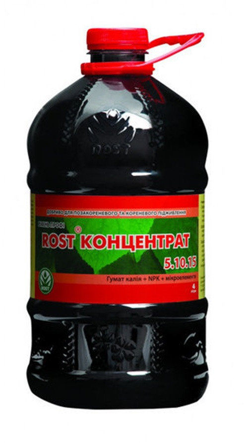 Купить Органо-минеральное удобрение Rost (Рост) концентрат калийное NPK ...