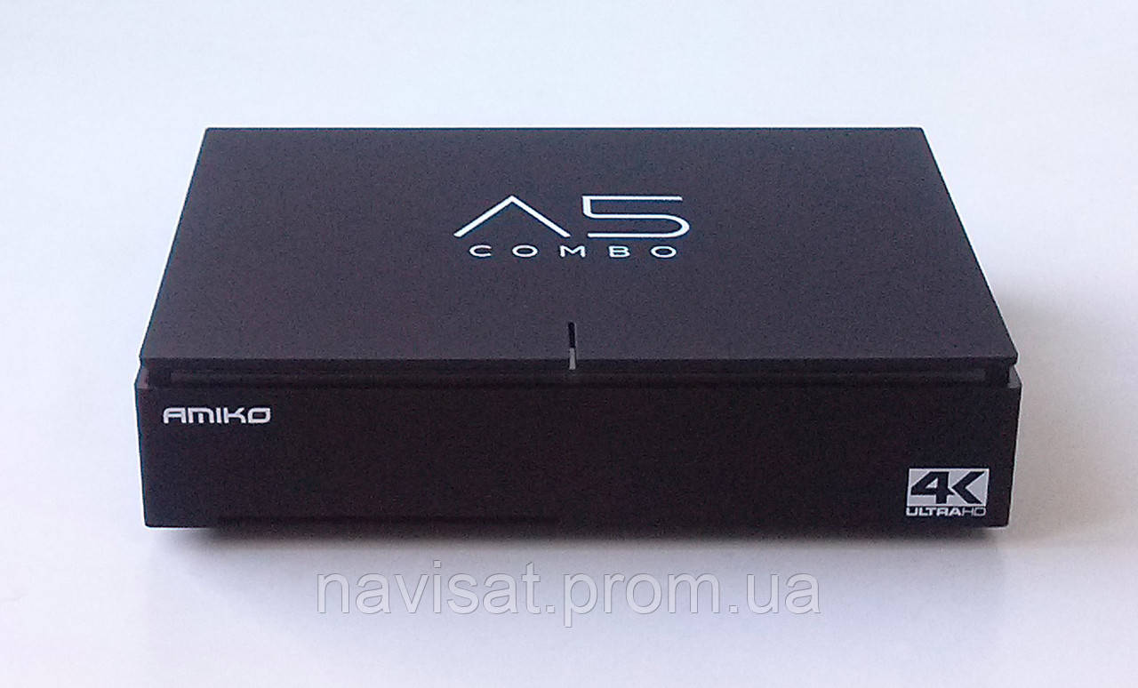 Ресивер Amiko A5 Combo 4K: продажа, цена, гарантия,сервис,доставка по Украине, купить в Днепре ...