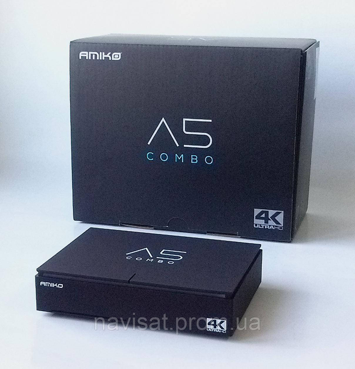Ресивер Amiko A5 Combo 4K: продажа, цена, гарантия,сервис,доставка по Украине, купить в Днепре ...