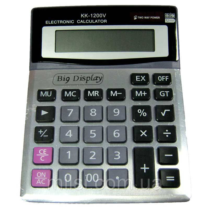 Калькулятор CASIO DM-1200V, ціна 142 грн - Prom.ua (ID#781591473)