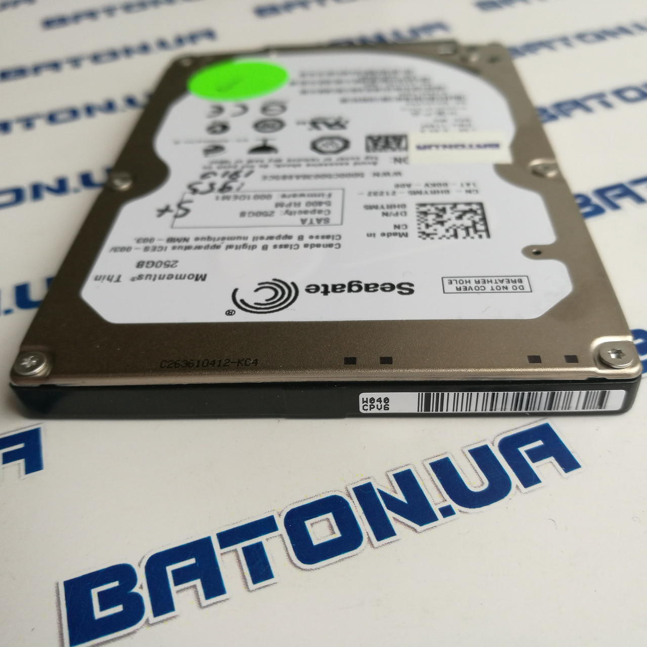 Жесткий диск для ноутбука Seagate Momentus Thin ST250LT003 250GB 2.5" 16MB 5400rpm SATAII 3Gb/s ...