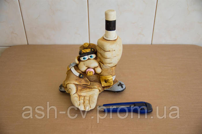 Статуэтка копилка ГАИшник попрошайка цена 675 грн — Prom Ua Id