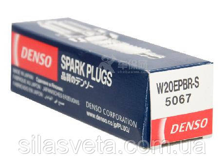 Купити Свічка запалювання "DENSO" W20EPBR-S (5067), ціна 155 грн - Prom.ua (ID# 67653750)