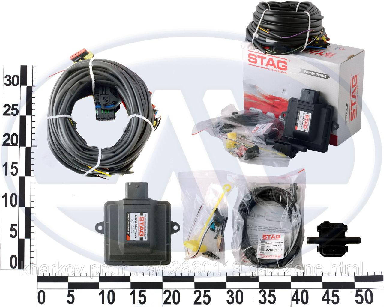 Електроніка Stag 200 GoFast (проводка, дат. ур топ., кнопка, МАП), ціна ...