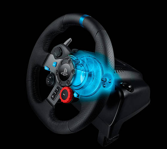 Купить Игровой руль Logitech G29 Racing Wheel для ПК/PS3/4, цена 10800 ...