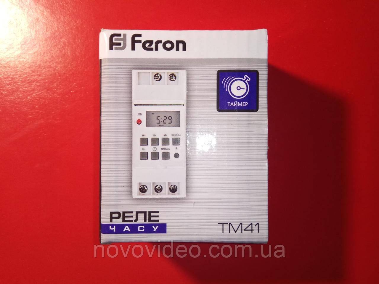 Таймер реле цифровой недельный Feron TM41 купить в Харькове. Надежность ...