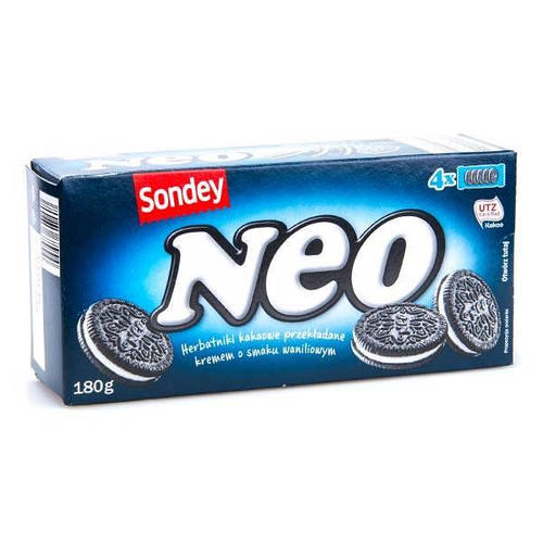 Купить Печенье Sondey Neo 180 г, цена 31.41 грн — Prom.ua (ID#807507024)