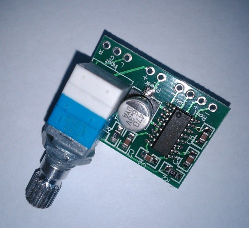 Заказать Усилитель GF1002 (PAM8403 2х3W 5V с регулятором громкости) с ...