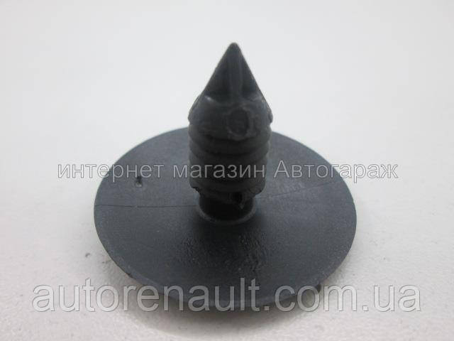 Купить Клипса крепления подкрылок (чёрная круглый вход) на Рено Кенго ...