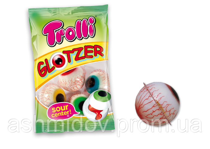 Trolli glotzer глаза жевательный мармелад 75 гр (ID#810566019), цена ...