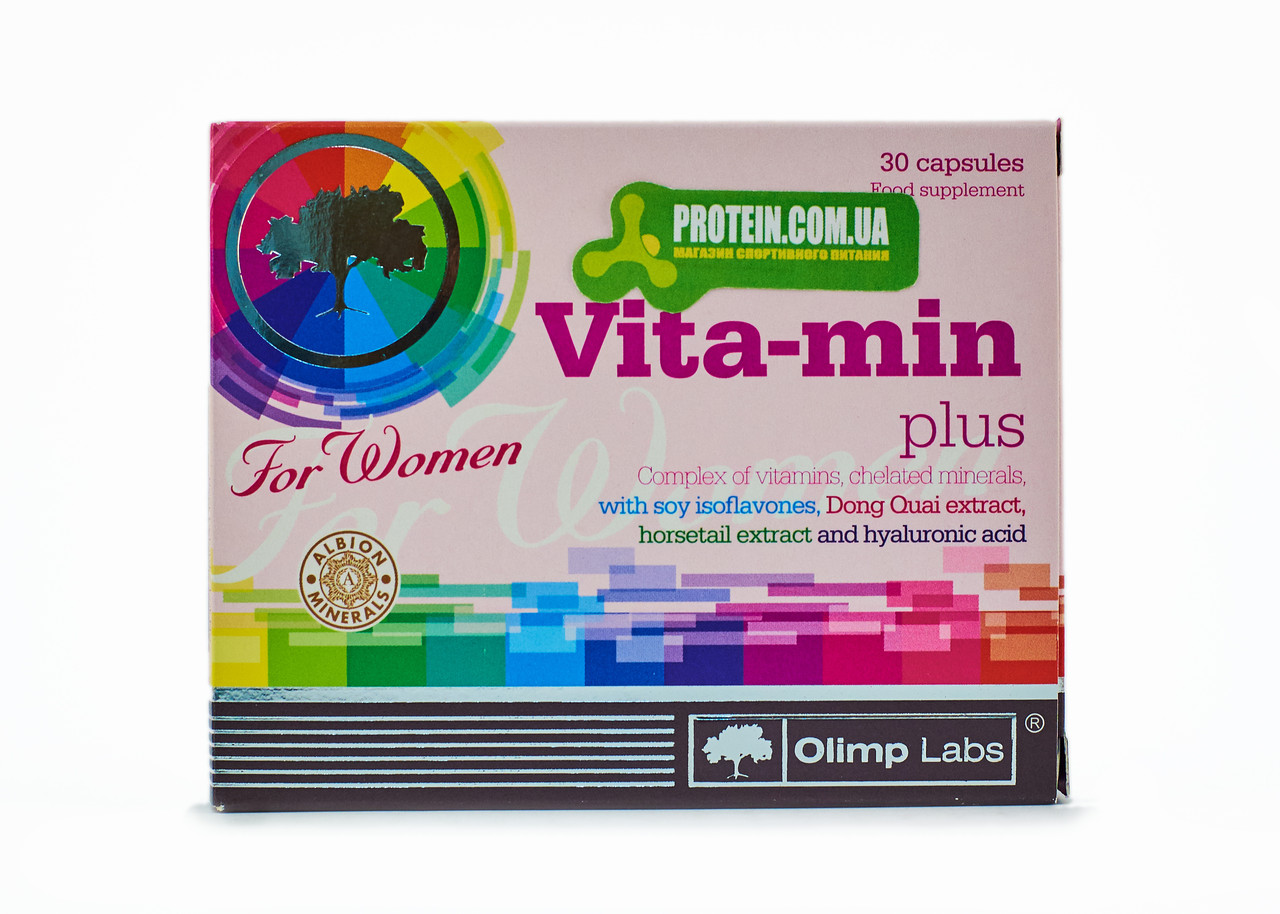 Витамины женские Olimp Vita-min Vitamin plus for women 30 капс: продажа ...
