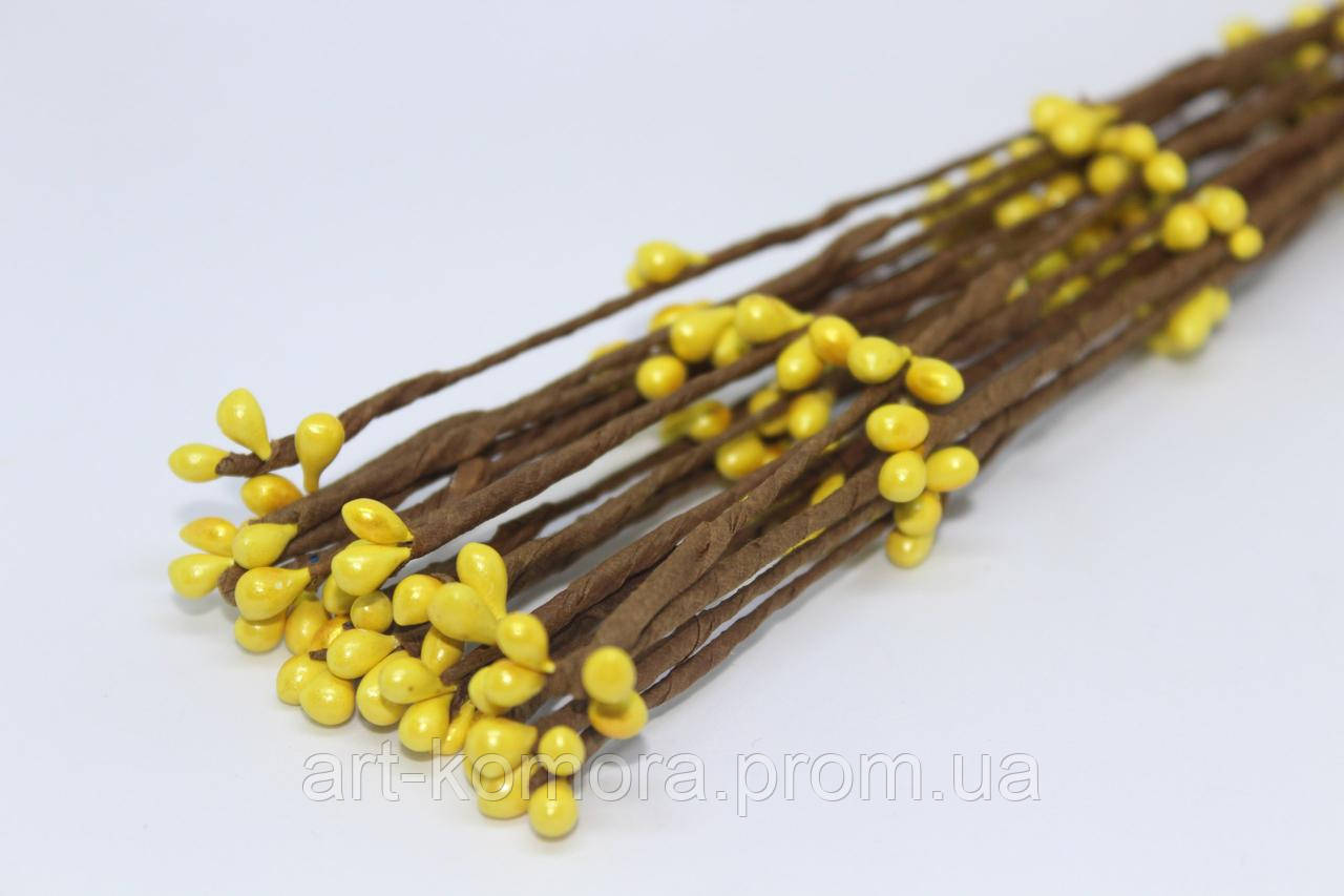 Купити Вербова гілочка жовта довжина 40 см ціна 4 50 грн Prom Ua Id 810886737