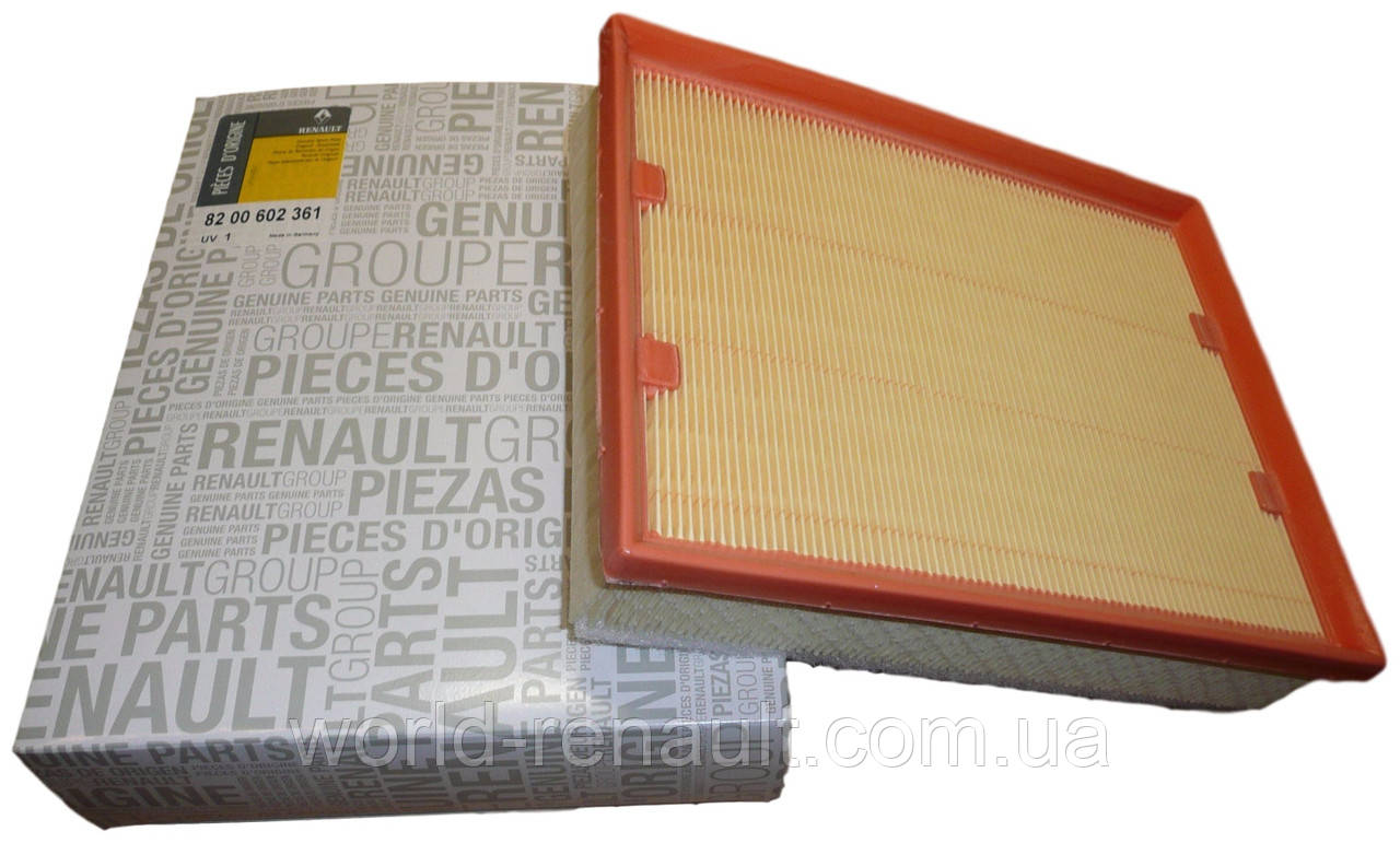 Renault (Original) 8200602361 - Воздушный фильтр на Рено Лагуна III 2 ...