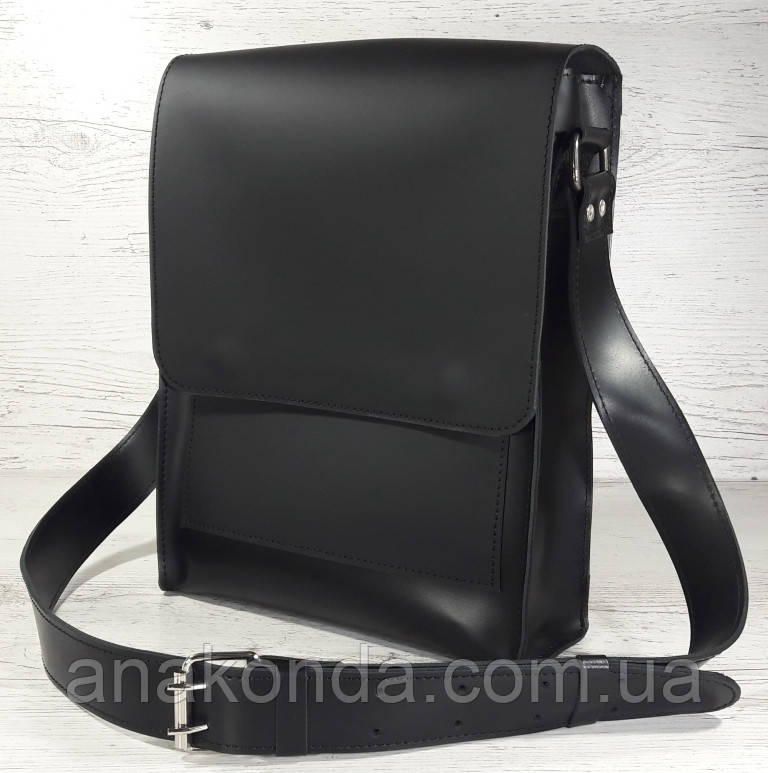 510-XL Натуральная кожа Планшет сумка мужская формат А4 черная кожаная ...
