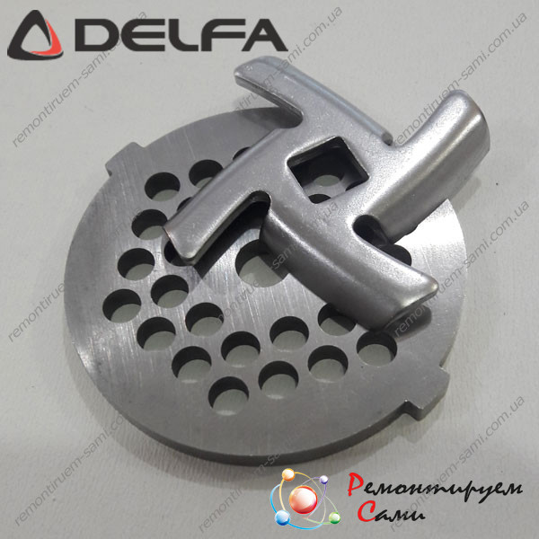 Купить Нож мясорубки Delfa оригинал и решетка недорого в Харькове ...