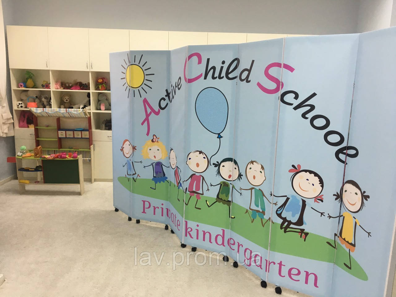 Ширма для дитячого садка будь яких розмірів Ціна за одну секцию180х45 см продаж ціна у Києві