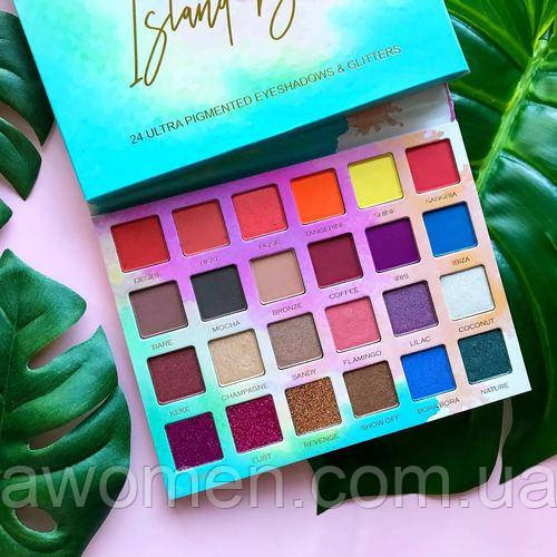 Glamierre Island Babe Eyeshadow Glitter Palette A Women 814669098