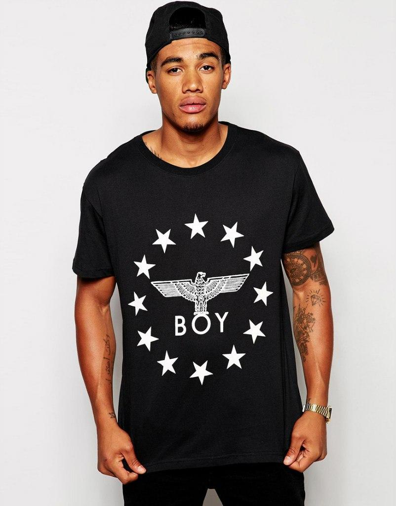 Купить Мужская футболка BOY (black), цена 330 грн — Prom.ua (ID#815678694)