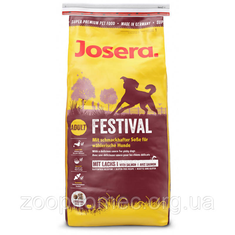 Корм для собак Josera Festival (Йозера Фестивал) для привередливых ...