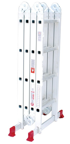 Лестница алюминиевая мультифункциональная трансформер 4x4 ступ. 4,62 м INTERTOOL LT-0029 (ID ...