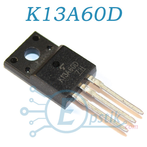 K13A60D, польовий транзистор N-Channel 600V 9.5 A, TO220F, ціна 14.80 грн — Prom.ua (ID#814802814)
