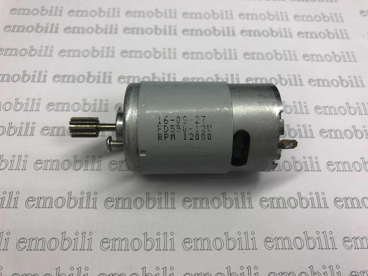 Купить Мотор 12V, 37мм, 10 зубьев, FD550-12V, RPM 12000 для детского ...