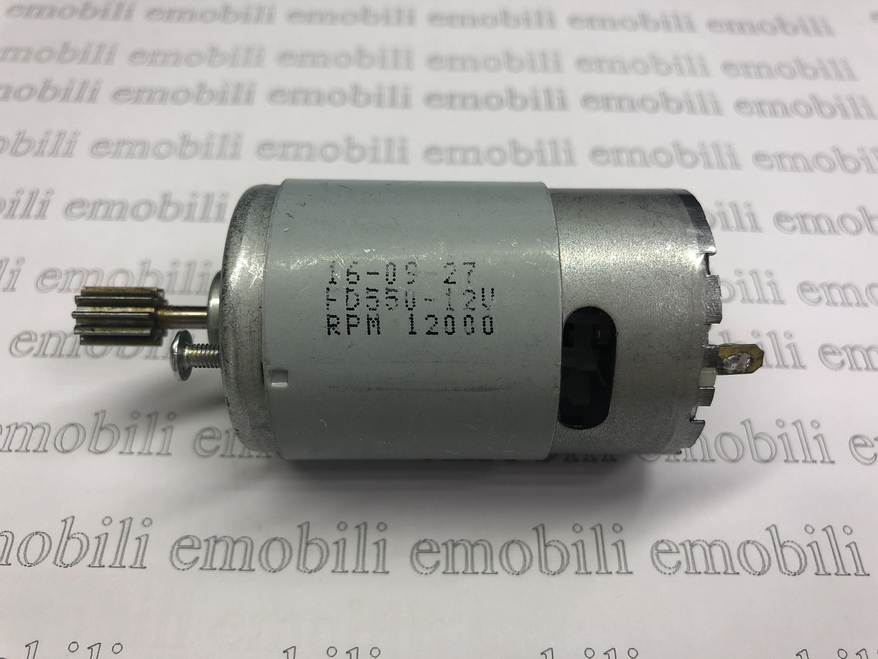 Купить Мотор 12V, 37мм, 10 зубьев, FD550-12V, RPM 12000 для детского ...