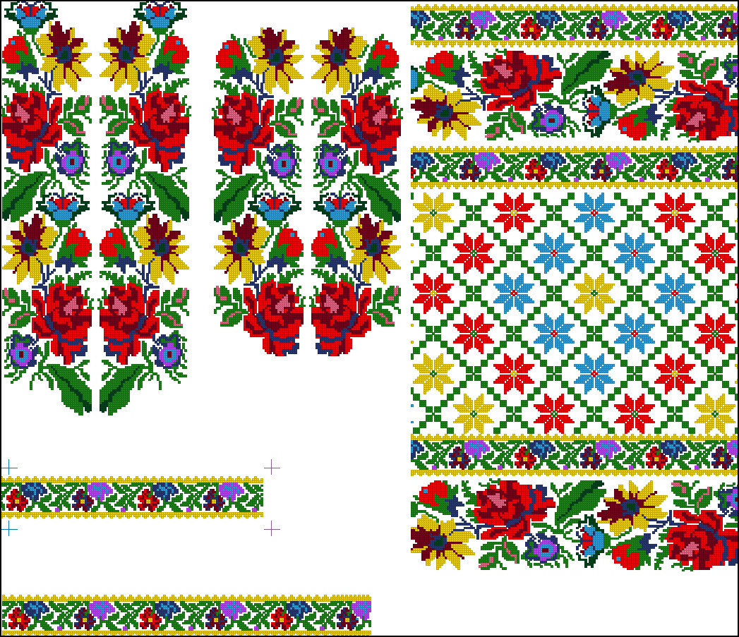 Купить Вишиванка жіноча. Схема xsd, dst, pes, jef, hus, цена 200 грн ...