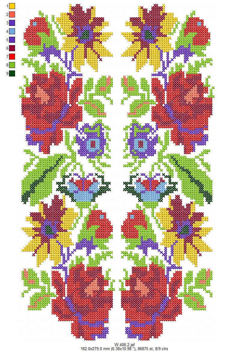 Купить Вишиванка жіноча. Схема xsd, dst, pes, jef, hus, цена 200 грн ...