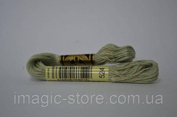 Купить Мулине DMC (ДМС) 524 номер. Нити для вышивания, Франция, оригинал., цена 17.99 ₴ — Prom ...