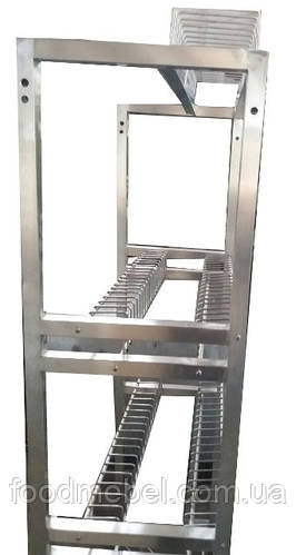 Купить Сушка-стеллаж для досок из нержавейки в пиццерию, цена 7890 грн ...