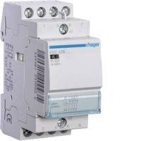 Контактор 40A, 4НО, 230В, 3м, електромагнітний пускач ESC440 hager (ID ...