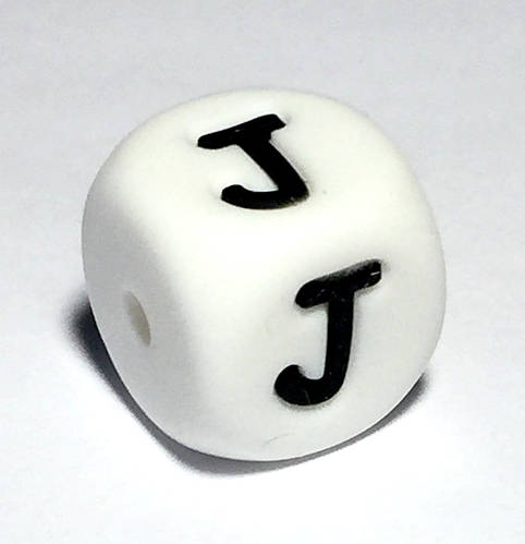 Буква - J (силиконовые бусины) (ID#823230391), цена: 13 ₴, купить на ...