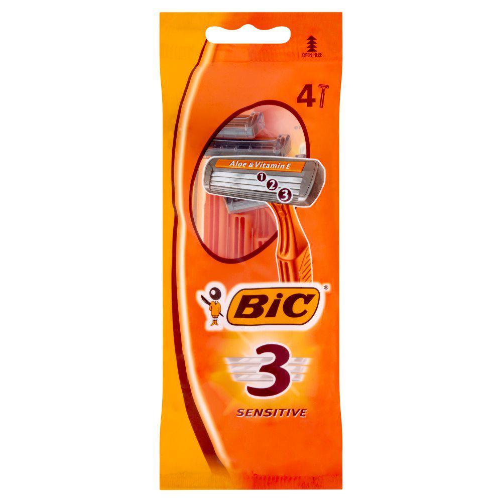 Bic 3 Sensitive станки для бритья /3 лезвия/ 4шт, цена 86.01 грн — Prom ...
