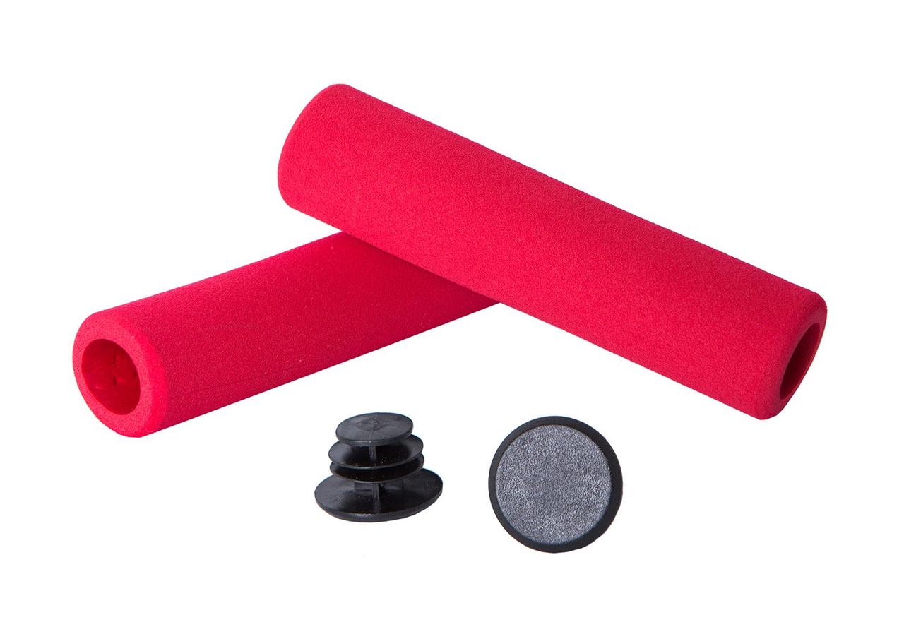 Грипсы Green Cycle GC-GR33 130mm Пена EVA, Красные — Купить Недорого на ...