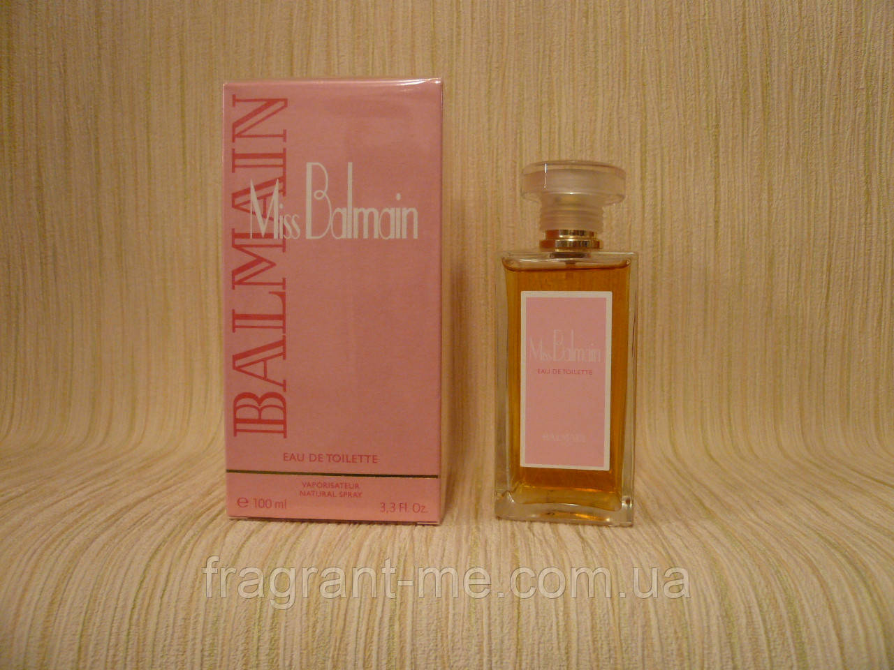 Balmain Miss Balmain (1967) Туалетна вода 100 мл Рідкий аромат, знятий ...